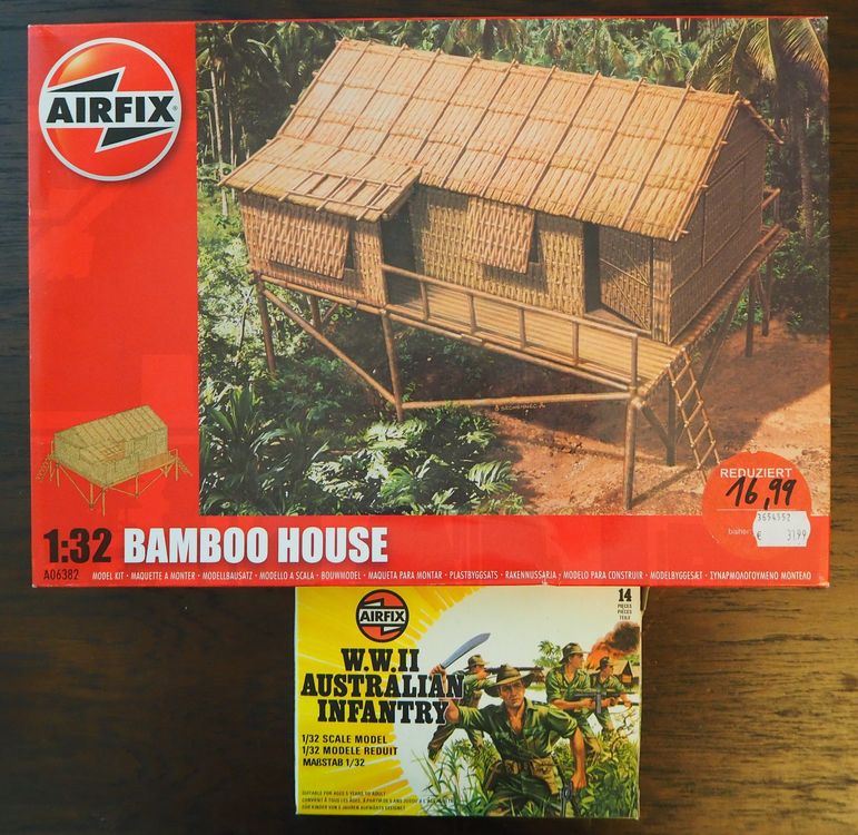 Airfix / Bamboo House / Australian Infrantry / 1/32 | Kaufen auf Ricardo