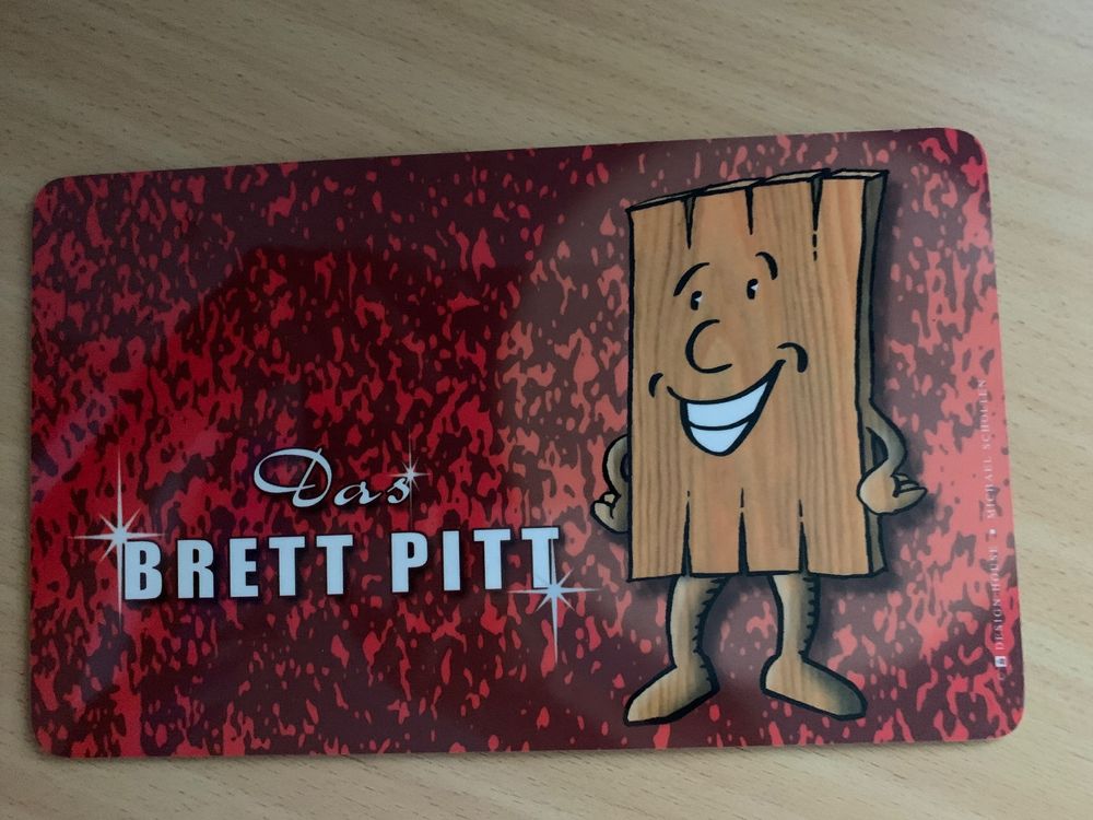 Design House Brettchen "Das Brett Pitt" (Gebraucht) in Ibach für CHF 2. ...