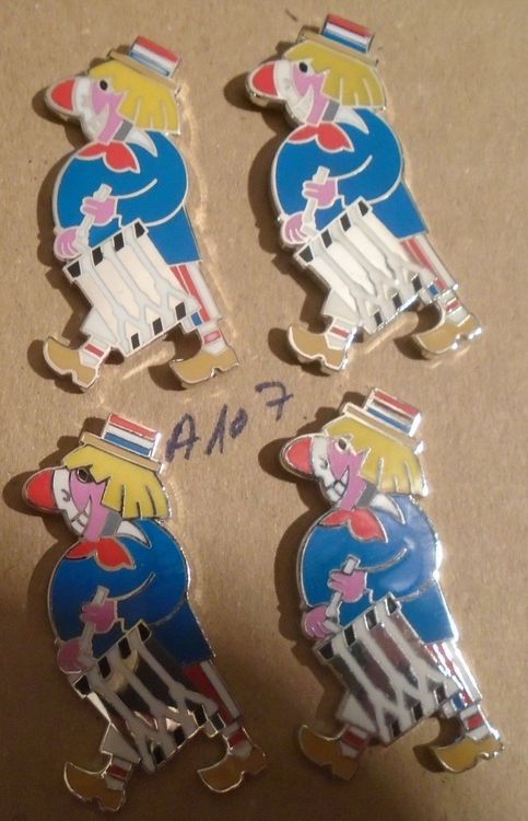 4 Basler Fasnacht Gugger Pins (A107 (Gebraucht) in Winterthur für CHF 2 ...
