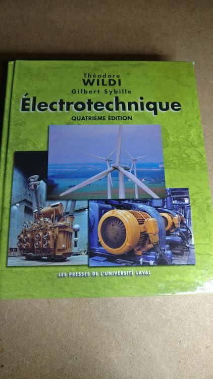 Électrotechnique de Wildi (4ème édition) (Gebraucht) in Grolley für CHF ...