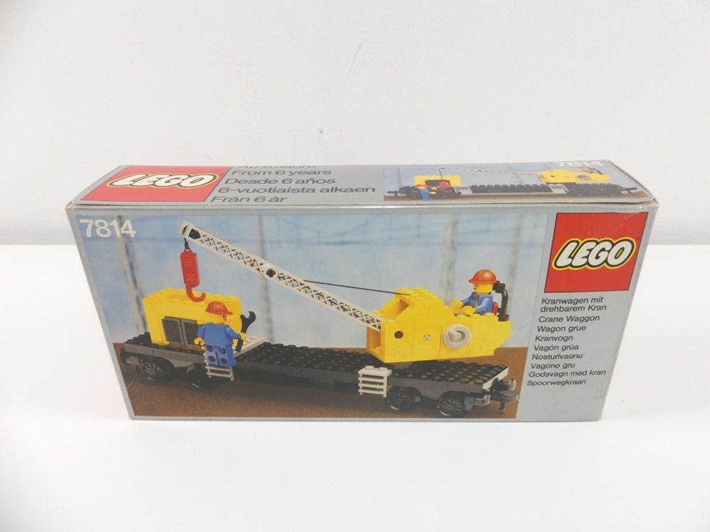 Rarität Lego 7814 Kranwagen mit kl. Container | Kaufen auf Ricardo