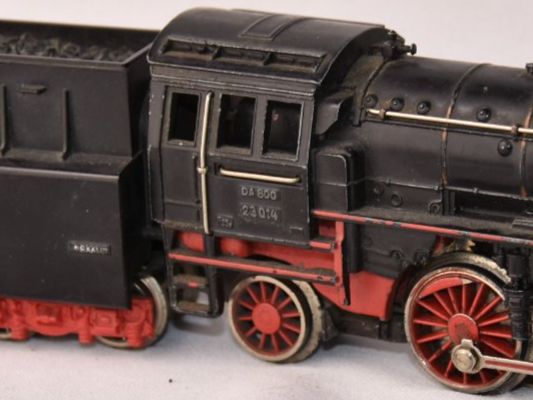 MÄRKLIN H0 DAMPFLOK DA800 23014 P35 VON 1957 LÄUFT LICHT OK (Gebraucht ...