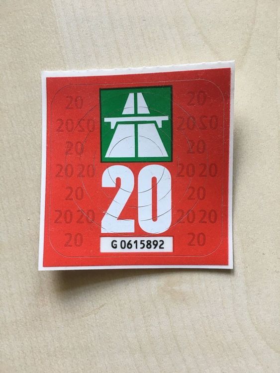 Neue Autobahnvignette 2020 | Kaufen auf Ricardo