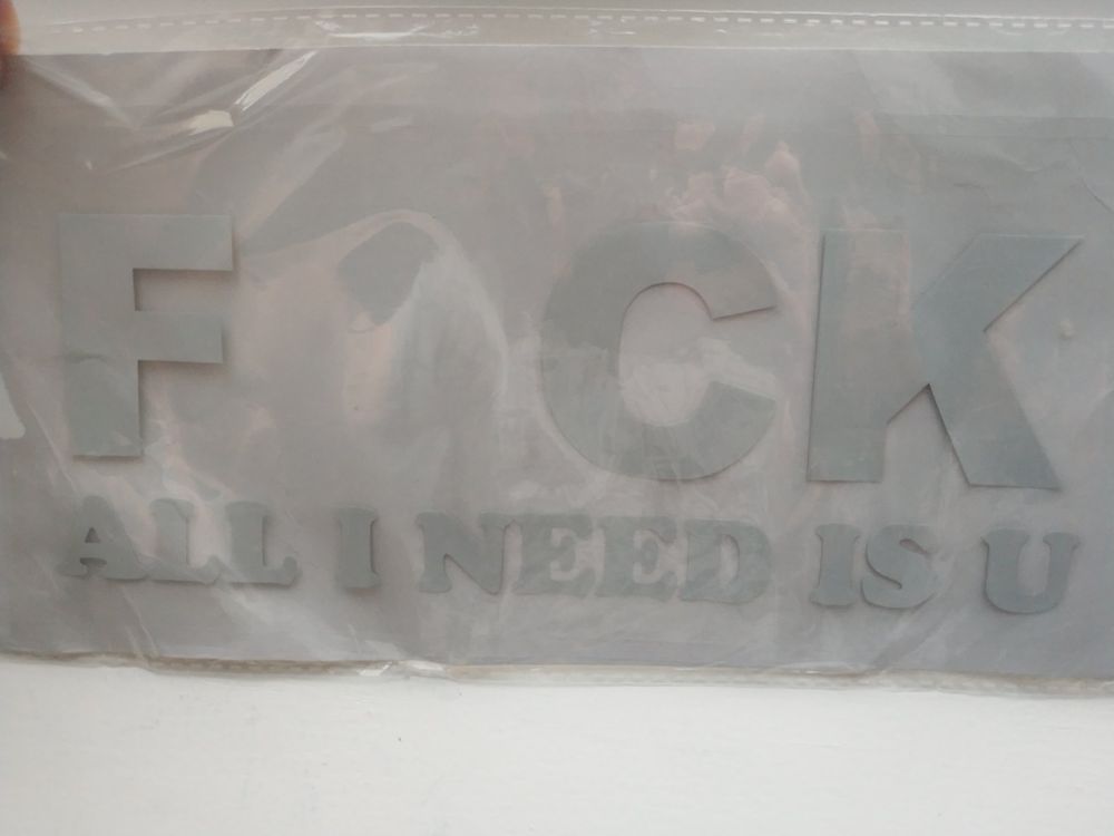 Autosticker f ck (Neu (gemäss Beschreibung)) in Tafers für CHF 1 – mit ...