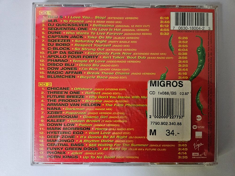 Dance Max 21 - Long Versions - Top CD-Hits der 90er! (Gebraucht) in ...