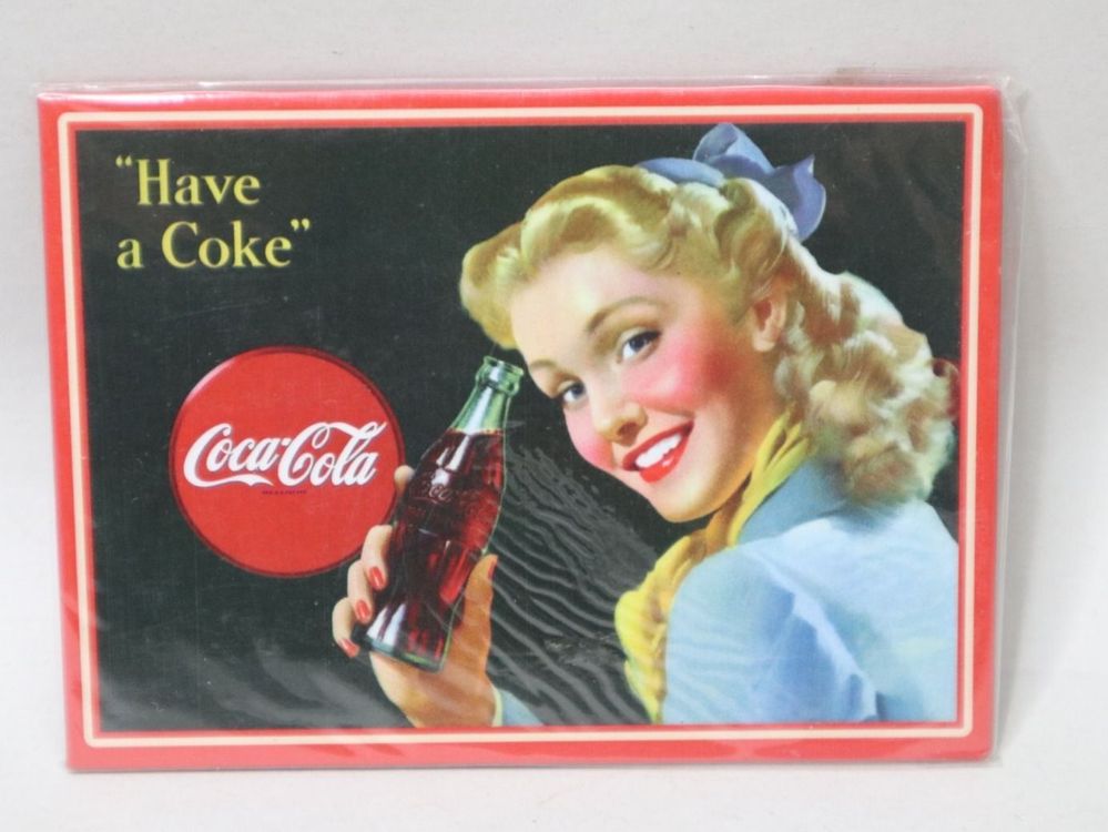 Coca Cola Metall Magnet Have a Coke neu (Neu und originalverpackt) in Eschenbach SG für CHF 3 ...