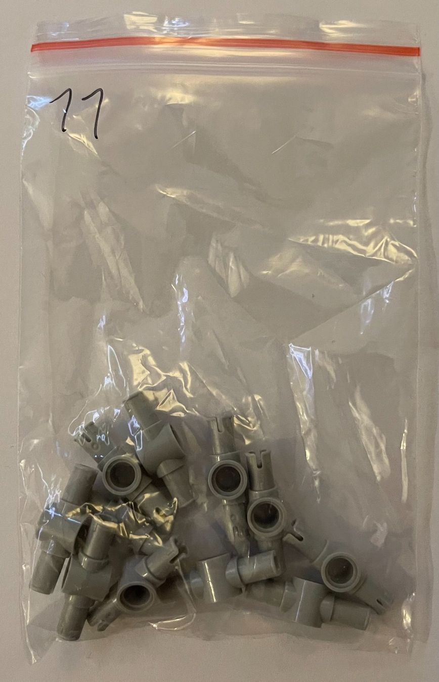 Lego 11 x Pin 3L with Friction Ridges and Center Pin - 87082 (Gebraucht ...