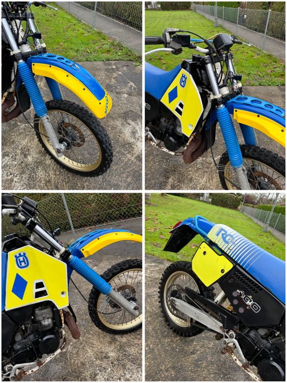 Husqvarna 400 WR - B / 1988 / enduro mit Ausweis avec permis (D'occasion) à Courtételle pour CHF ...