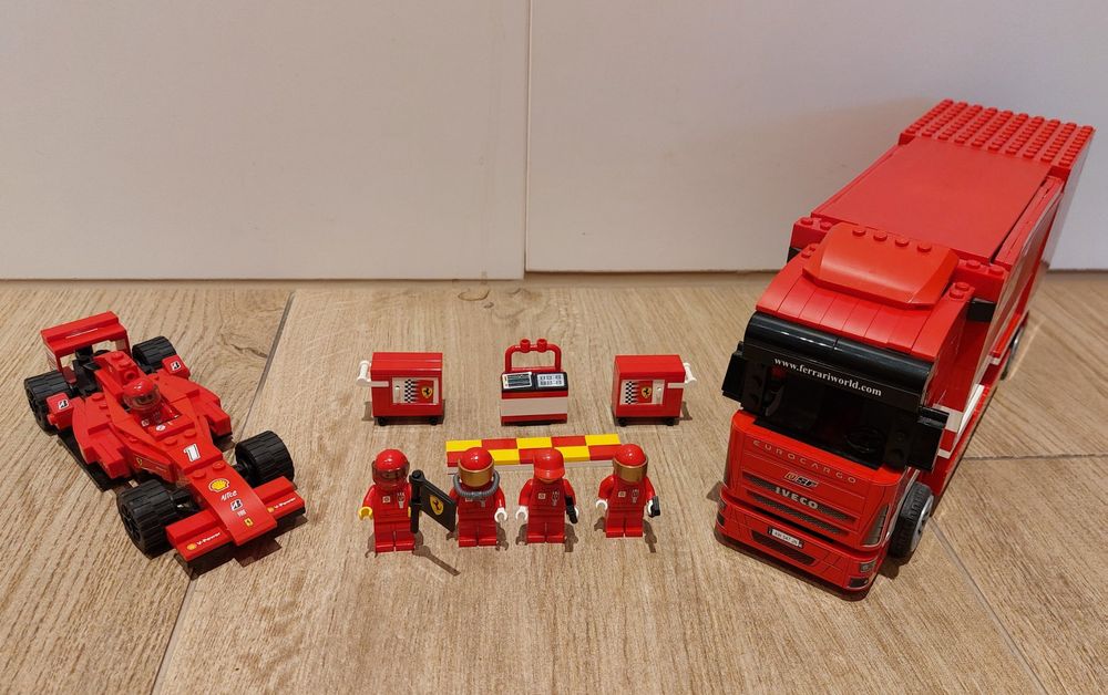 LEGO® Racers Ferrari Truck Formel 1 (8185) (F1) | Kaufen auf Ricardo