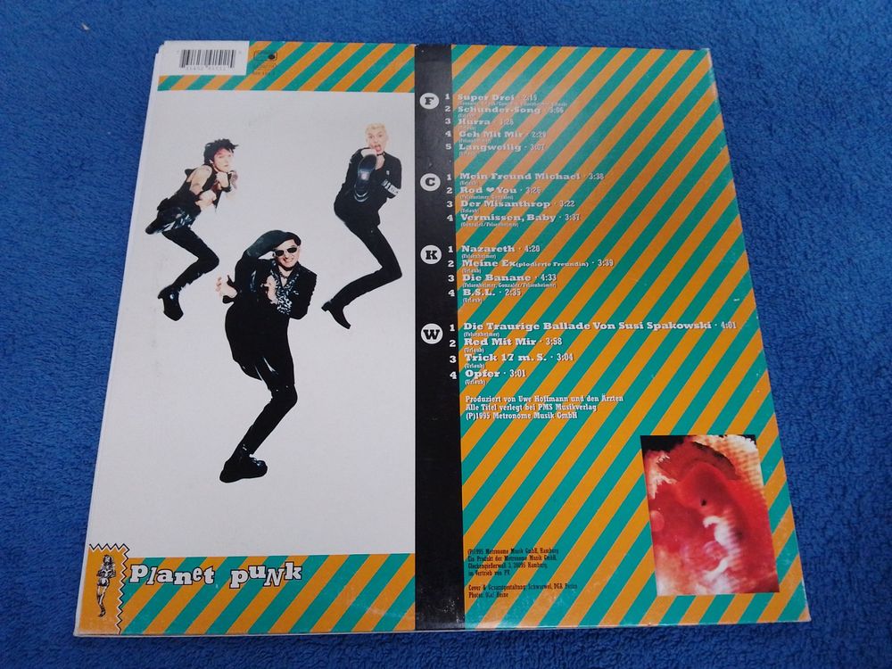 DIE ÄRZTE - planet punk 2x10" VG++ first press 1995 top | Kaufen auf ...