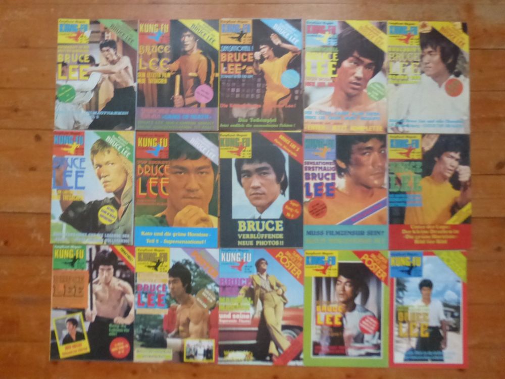 Bruce Lee der König des Kung Fu 15 Hefte (Gebraucht) in Zürich für CHF ...