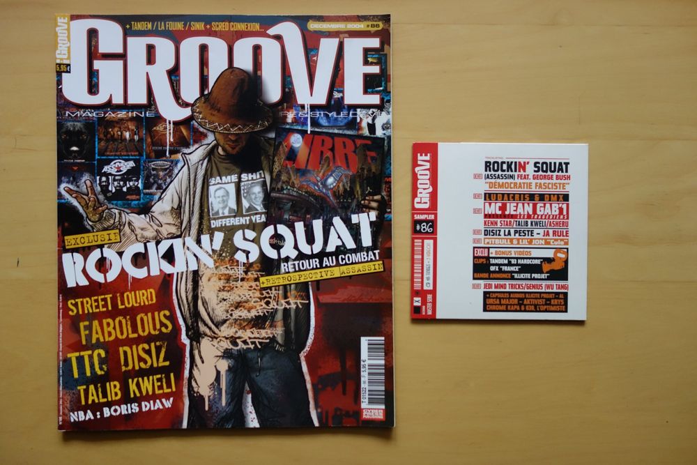 Groove Magazine déc 2004 spécial Rockin Squat Assassin + CD (Gebraucht ...