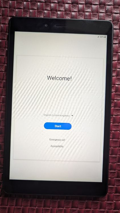 Galaxy Tab A 8.0 Tablet LTE 8Zoll mit Tel. Sim Karte möglich (Gebraucht ...