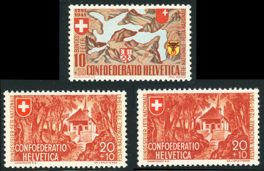 PP Marken **: B13 - B14 + B14c, Pro Patria 1941 | Kaufen auf Ricardo