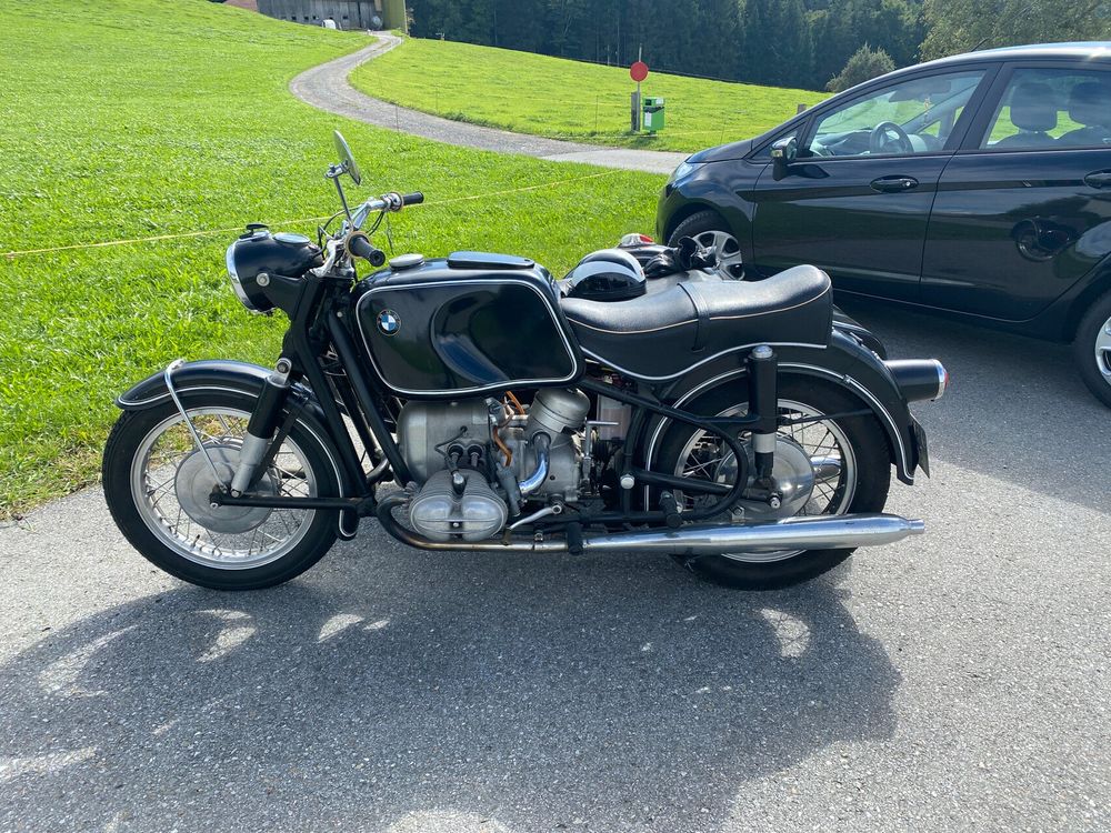 BMW R69S mit Seitenwagen, Oldtimer Motorrad (Gebraucht) in Waldstatt ...