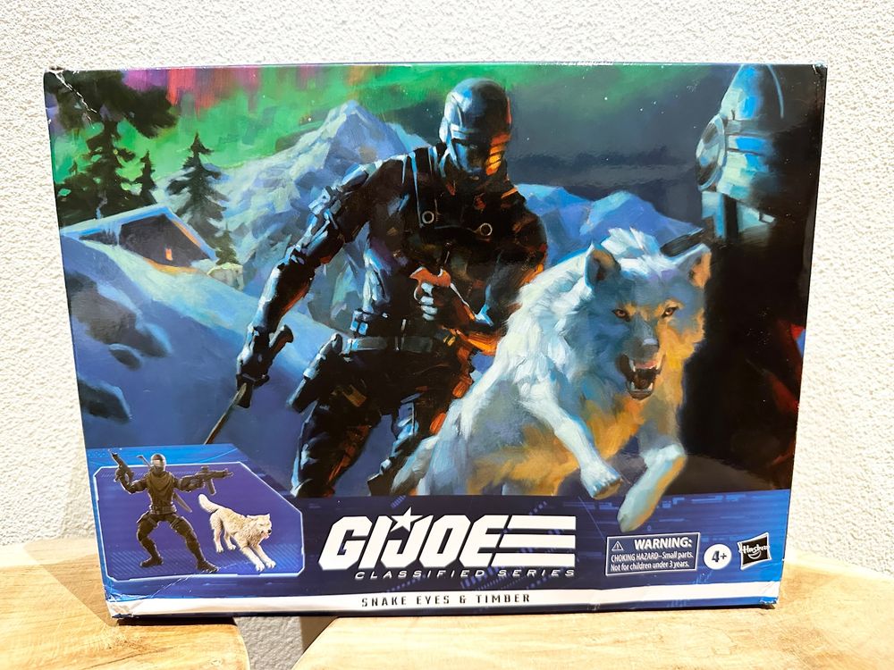 Hasbro G.I. Joe Classified Series Snake Eyes Timber NEU OVP | Kaufen ...