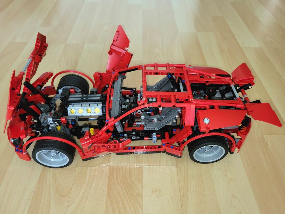 Lego Technic #8070 Super-Car oder Hot-Rod 2-Bauarten möglich (Gebraucht ...