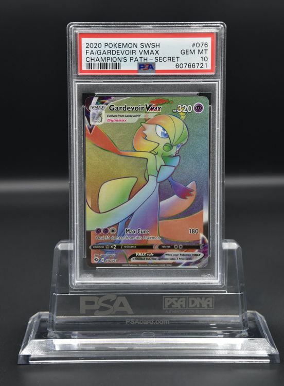 PSA 10 GEM MINT, 2020, SWSH, Pokemon Card #76 Gardevoir VMAX (Neu (gemäss Beschreibung)) in ...