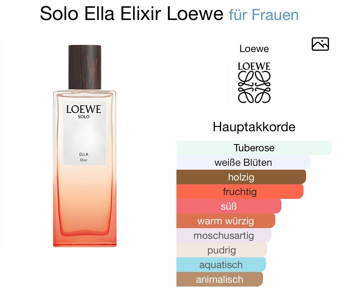 Loewe Solo Ella Elixir 100ml | NP 248 Fr (Neu (gemäss Beschreibung)) in ...
