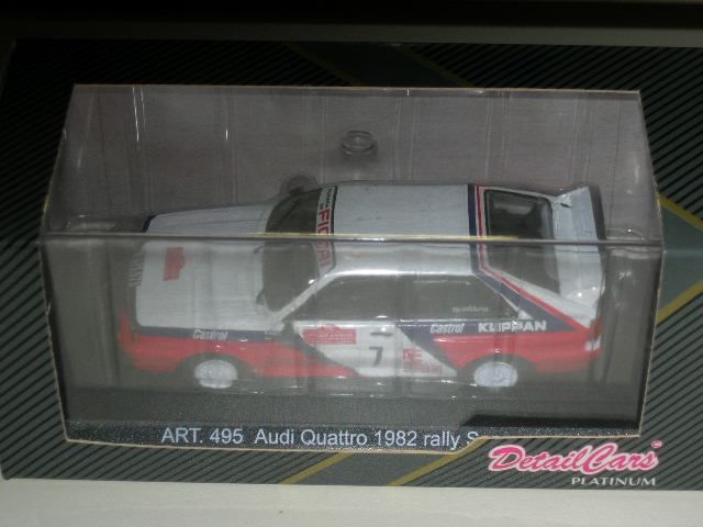 Audi Quattro 1982 Rally Sanremo N°7 * Detail Cars 1:43 | Kaufen auf Ricardo