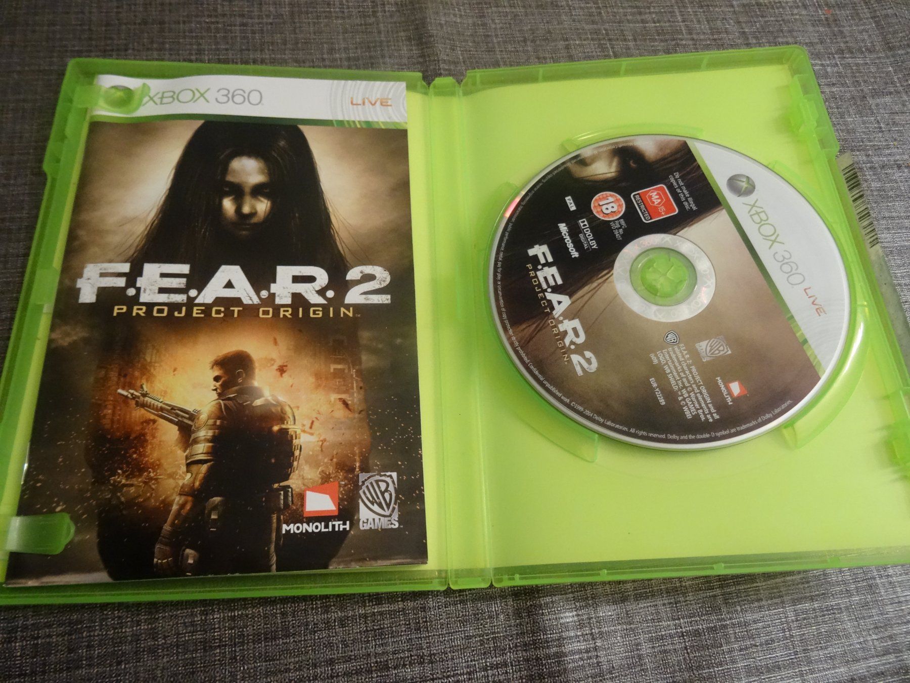 Xbox 360 Spiel: F.E.A.R. 2 FEAR 2 - Project Origin (Gebraucht) in Olten ...