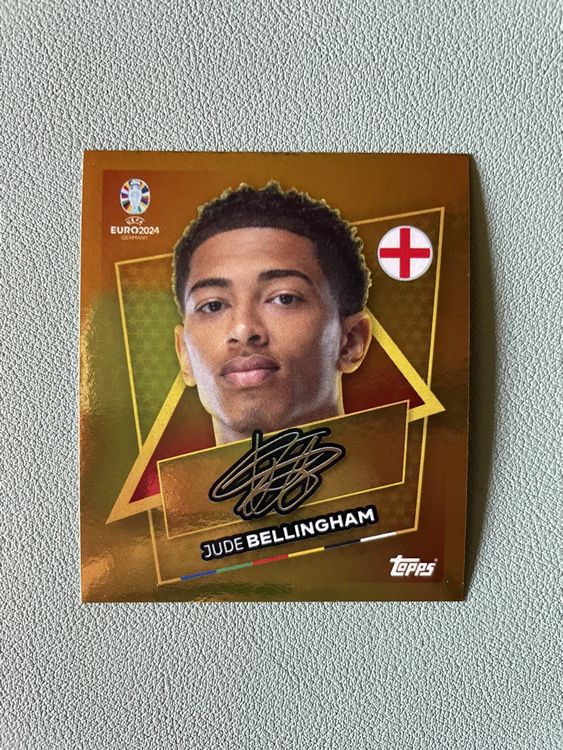 Topps Euro 2024 Jude Bellingham Gold signiert ENG SP (Gebraucht) in ...