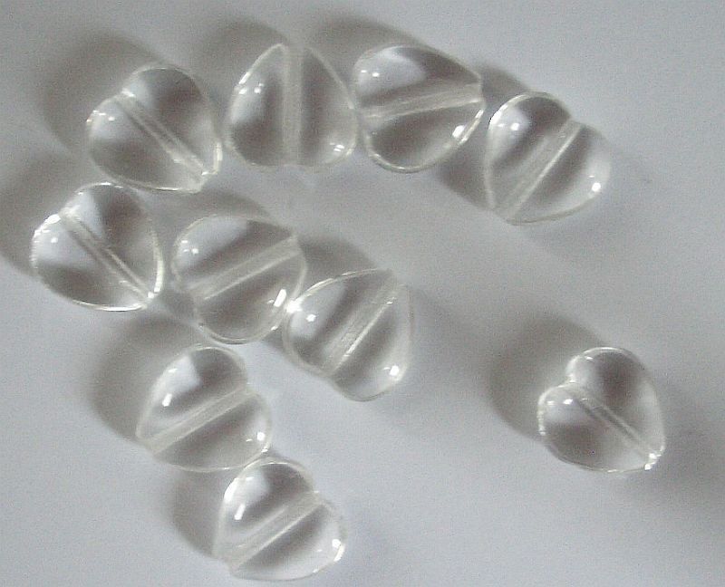 Glasperlen Herzen Cristal 10 mm (Neu und originalverpackt) in Gunzwil für CHF 1.5 – mit ...