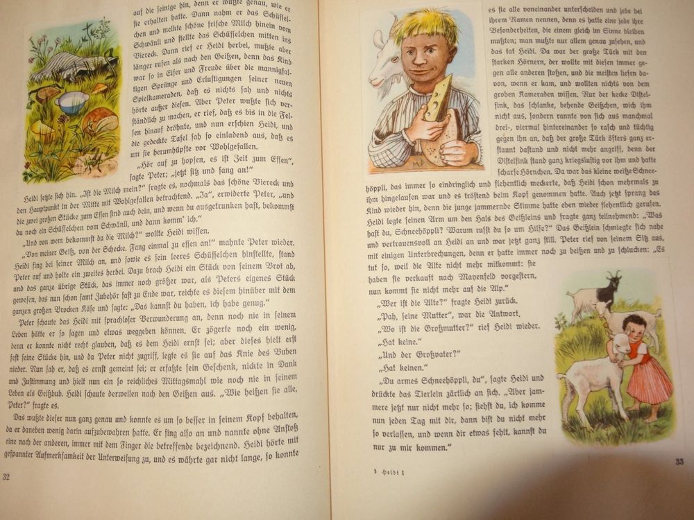 Heidi Band 1 + 2, Silva-Verlag 1944/1946 (Gebraucht) in Pfeffingen für ...