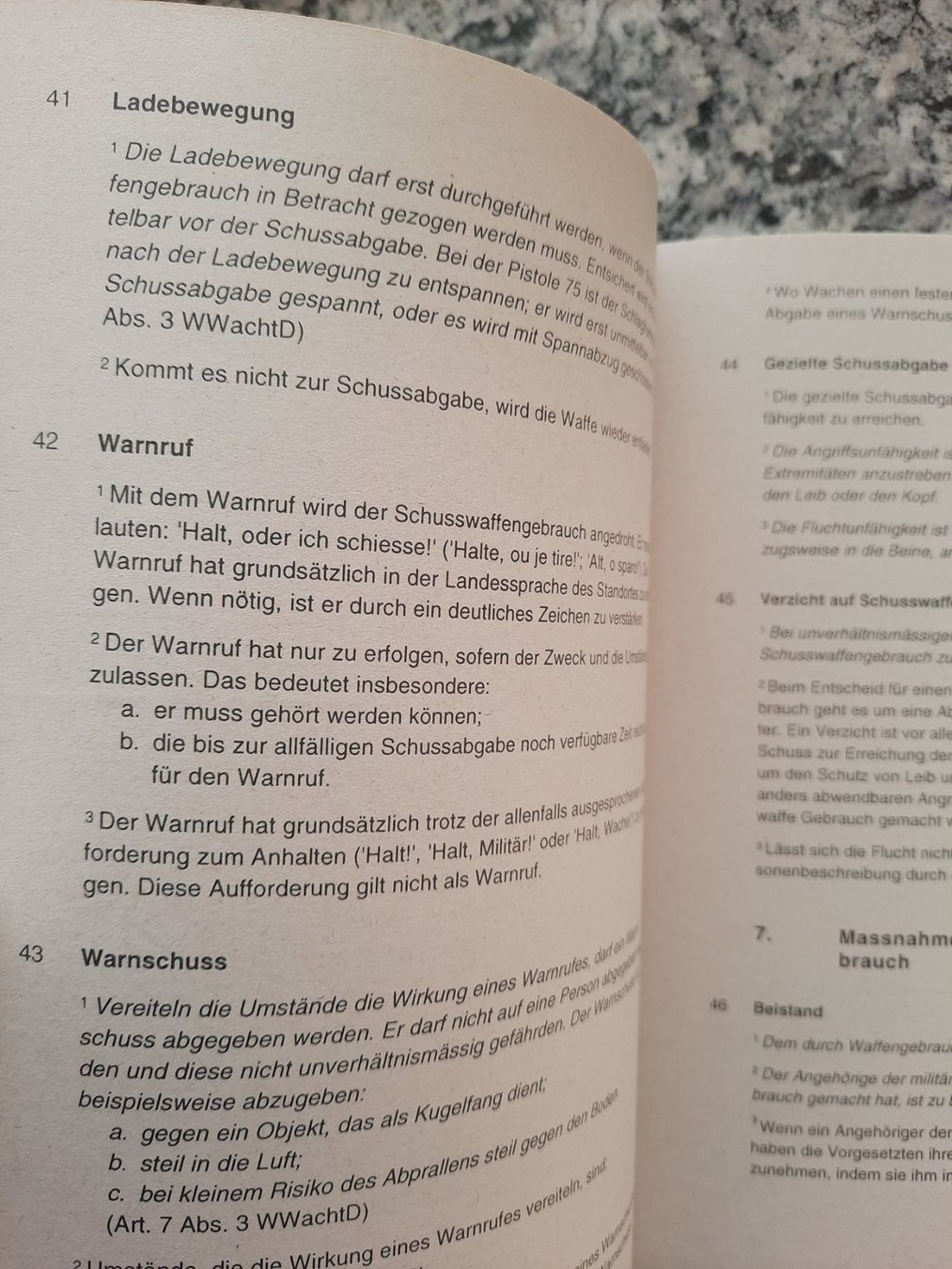 Wachtdienst aller Truppen (Gebraucht) in Ruswil für CHF 8 – mit ...