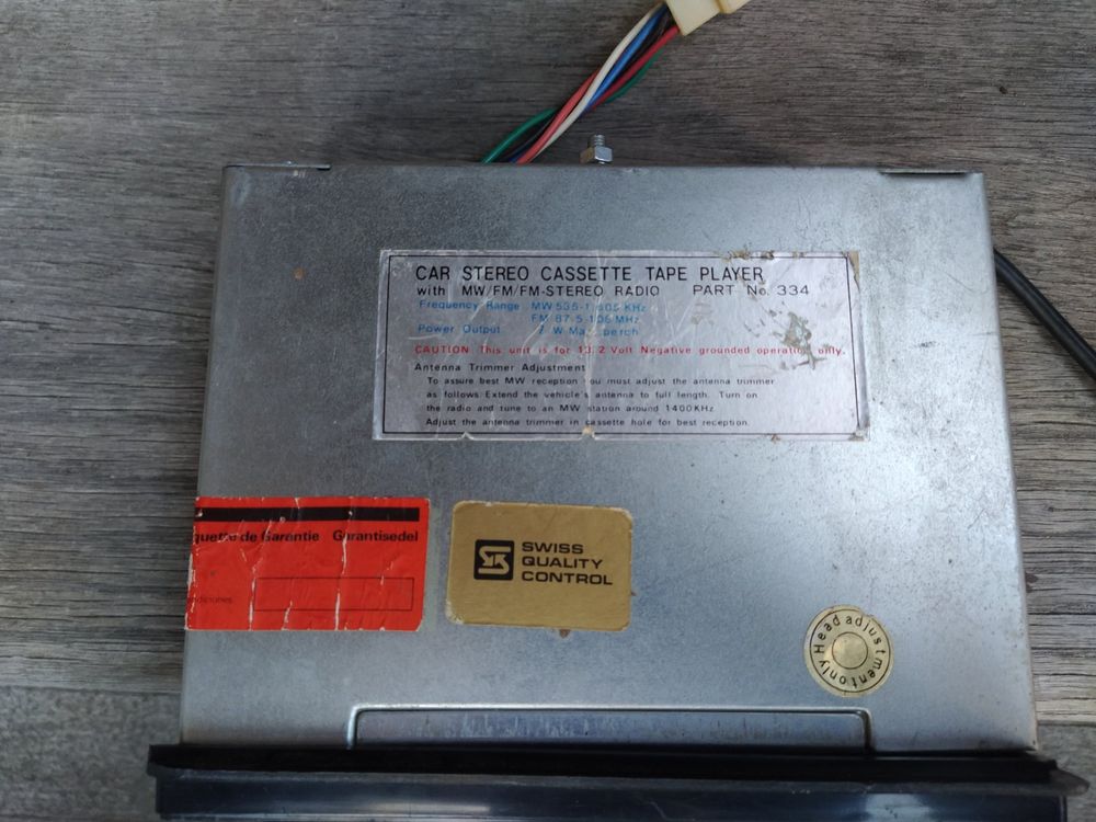 Harry Moss Oldtimer Radio Antik (Gebraucht) in Ebnat-Kappel für CHF 130 ...