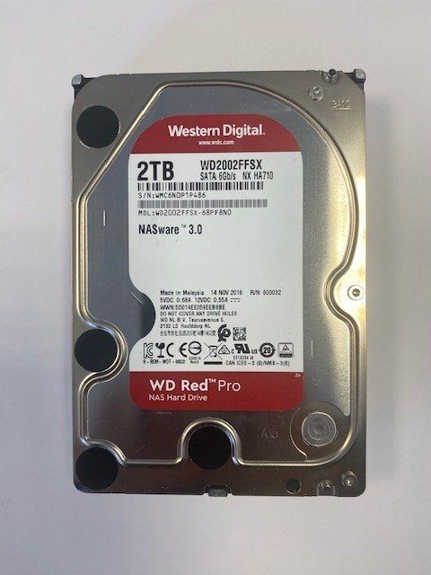 WD Red Pro 2TB HDD (WD2002FFSX) - (Gebraucht) in Wängi für CHF 1 – nur ...