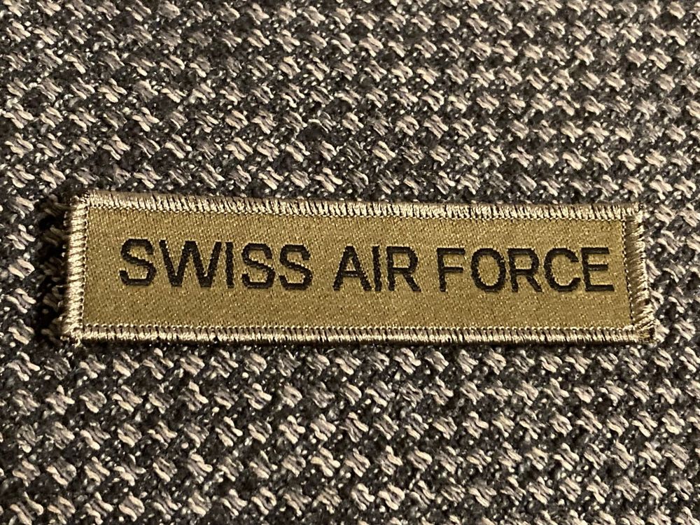 Klett-Abzeichen für TAZ: SWISS AIR FORCE (Neu (gemäss Beschreibung)) in ...
