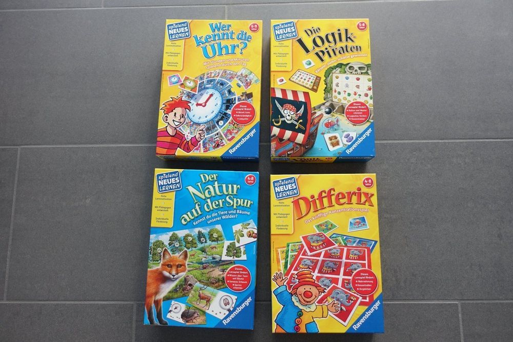 4 Lernspiele von Ravensburger | Kaufen auf Ricardo