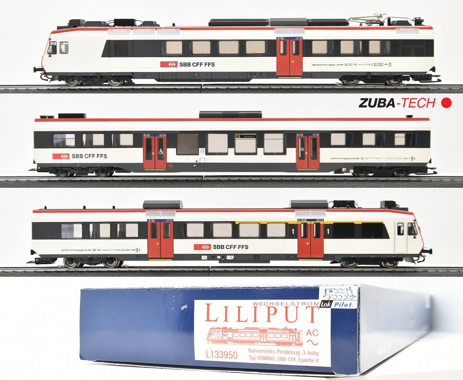 Liliput L133950 NPZ Domino 3-tlg der SBB H0 WS mit OVP Digi | Kaufen ...