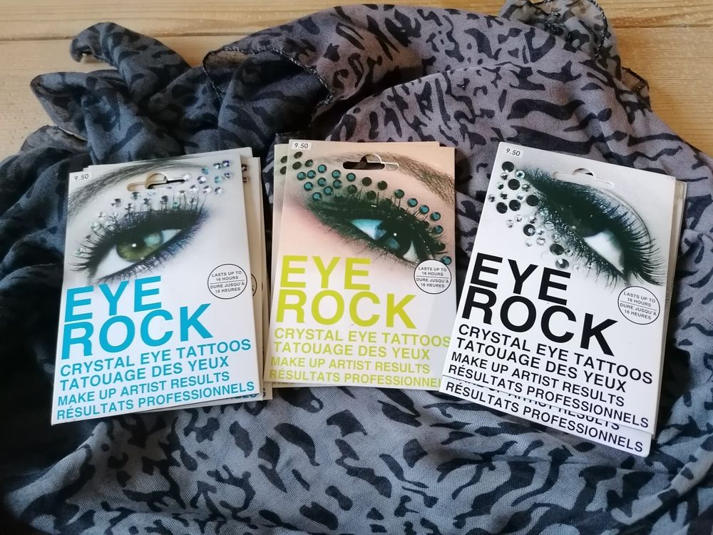 AUSVERKAUF: 11 Eye Rock Sets Aufkleber Auge Sticker Makeup (Neu und ...