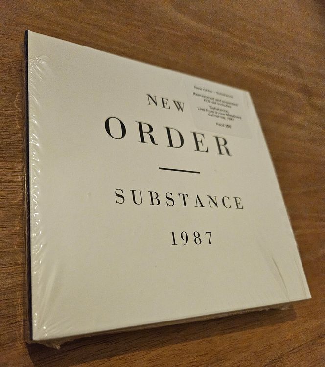 NEW ORDER - Substance 1987 - Expanded Reissue - 4 CD - 2023 (Neu ...