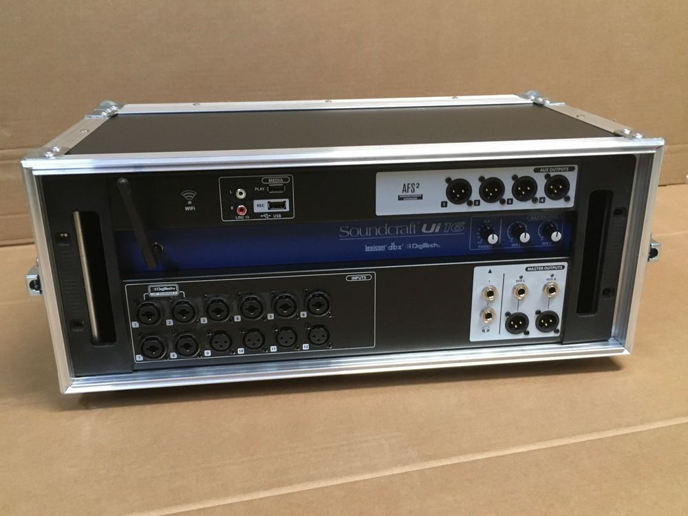 Soundcraft Ui-16 mit Rack Case (Gebraucht) in für CHF 349 – mit ...