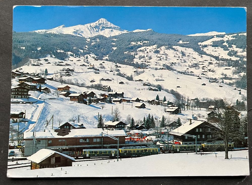 Grindelwald, Station Grund/ Züge (Gebraucht) in Wabern für CHF 2 – mit ...