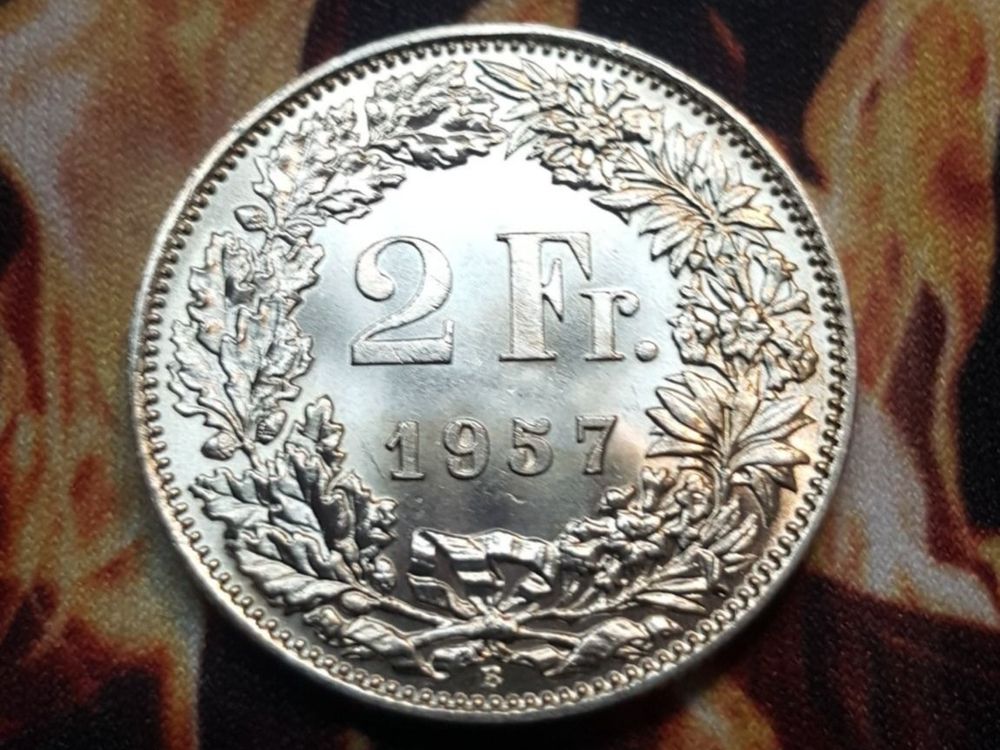 2 Franken 1957, Silber | Kaufen auf Ricardo