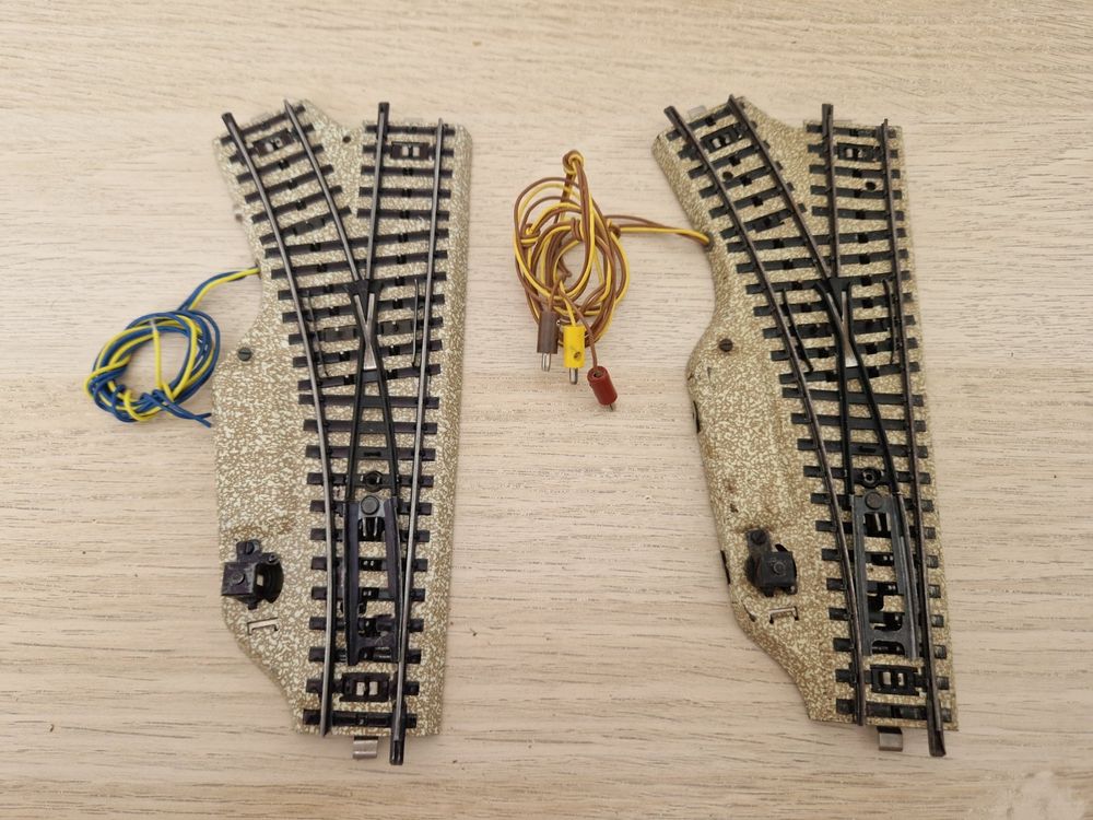 Märklin 2 x 5118 Weichen M H0 (D'occasion) à pour CHF 18 – avec ...