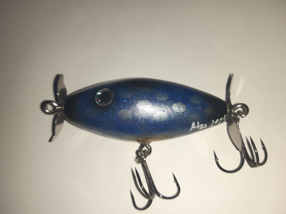 Propeller Wobbler ,Holz ,Handarbeit,9cm (Neu (gemäss Beschreibung)) in ...