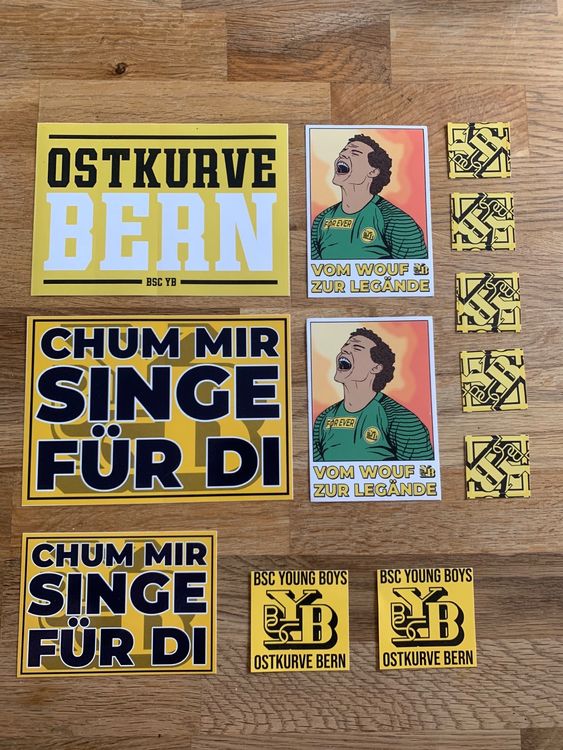 YB - Stickerset | Kaufen auf Ricardo