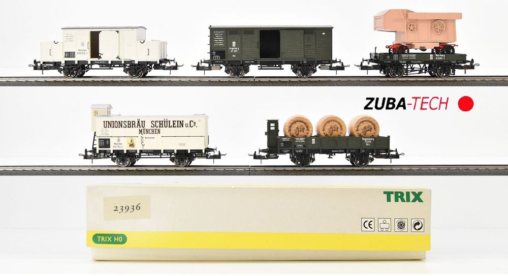 Trix 23936 Güterwagen-Set K.Bay.Sts.B.H0 GS mit OVP | Kaufen auf Ricardo