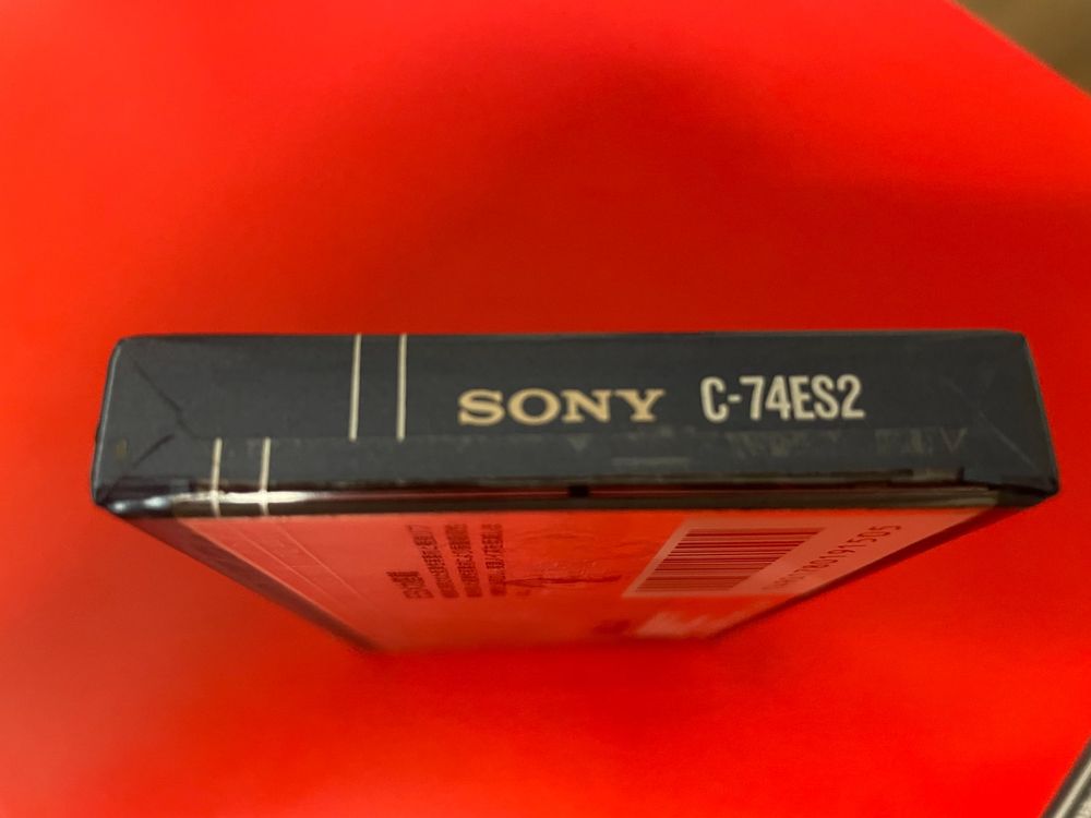 SONY ES-II 74 Type II Chrom exclusiv seltene Audio Kassette (Neu und ...