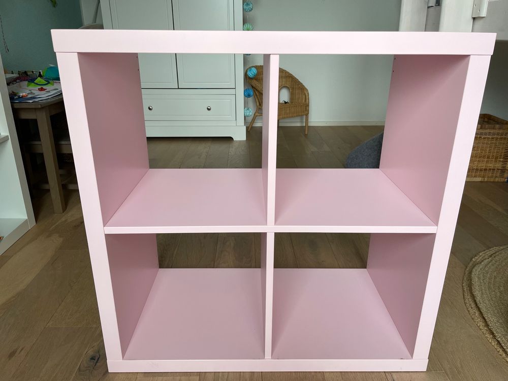 Ikea Kallax Regal rosa (Gebraucht) in Jona für CHF 20 – nur Abholung ...