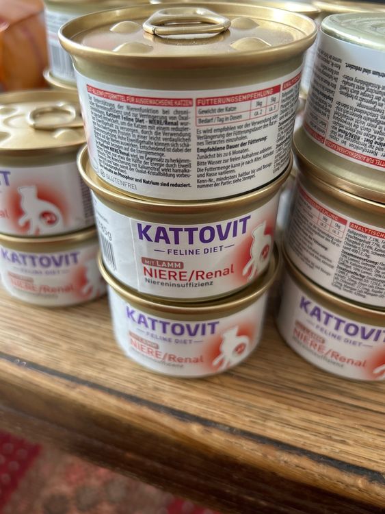 Kattovit Renal & Anderes Nierenfutter für Katzen (Neu und ...