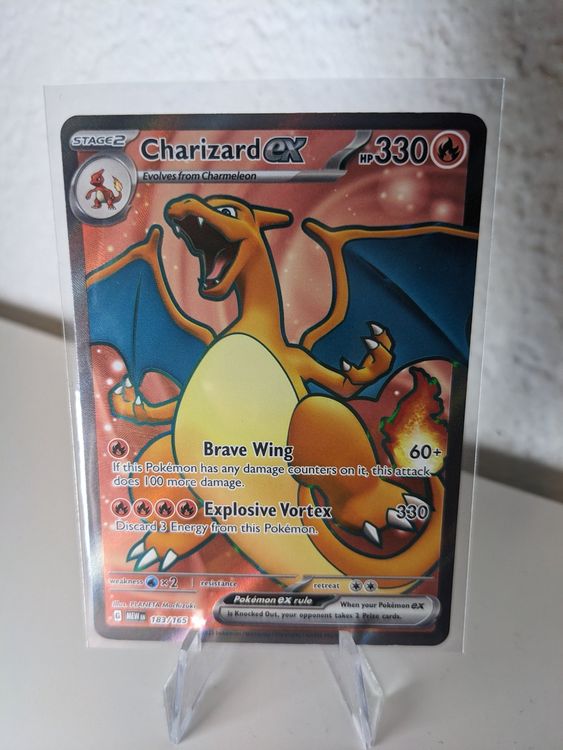 Pokemon 151 - Charizard EX 183/165 ( EN ) | Kaufen auf Ricardo