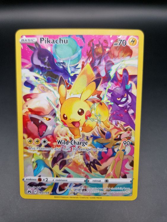 Pikachu Crown Zenith Eng 160/159 (Neu (gemäss Beschreibung)) in Rüti ZH ...