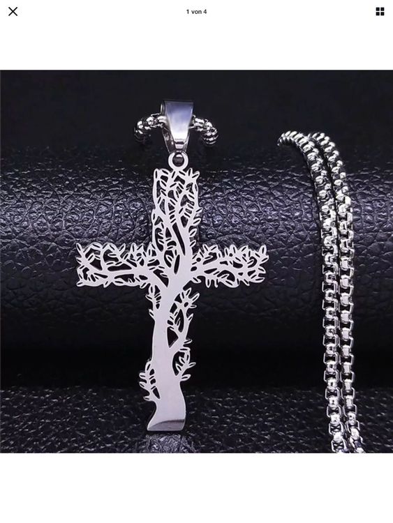 UNISEX ANHÄNGER EDELSTAHL BAUM DES LEBEN | Kaufen auf Ricardo