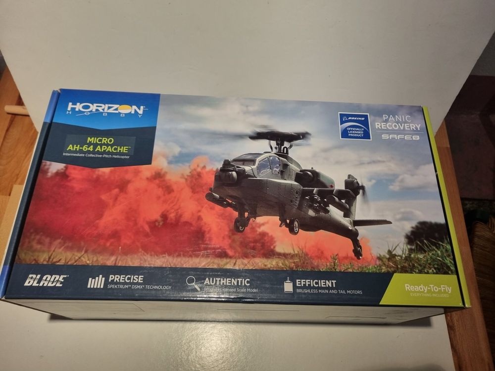 horizon hobby, micro AH-64 Apache, ready to fly (Neuf avec emballage d'origine) à Mission pour ...